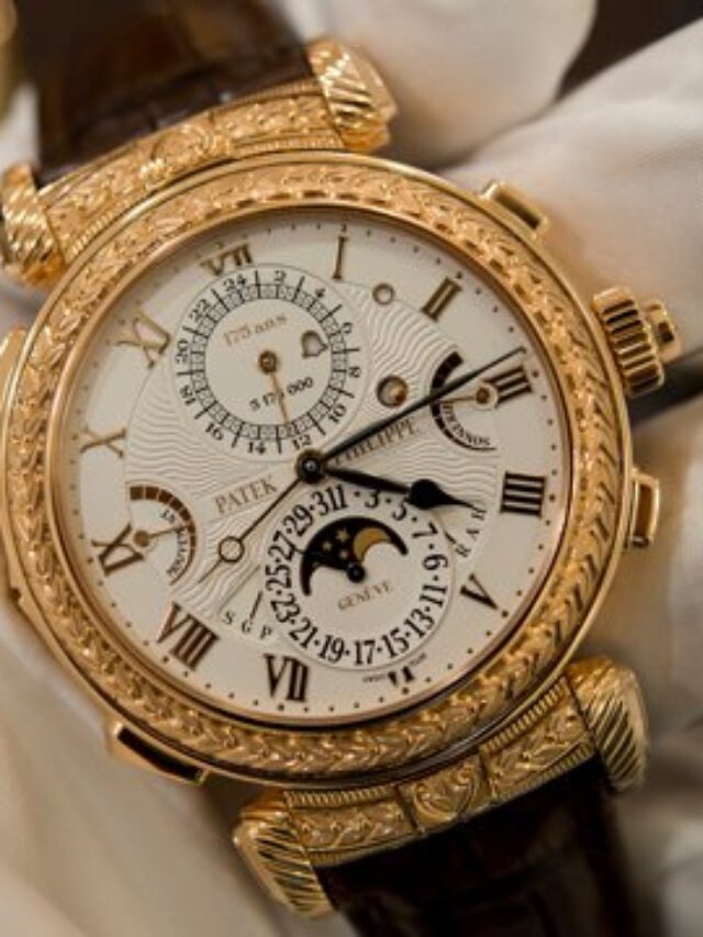 Relógio de R$ 44 milhões? Veja 5 modelos mais caros do mundo