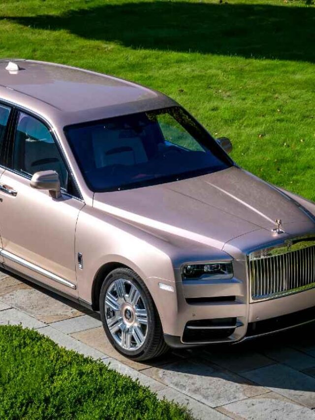 Veja o novo carro da Rolls-Royce com ouro rosa e madrepérola
