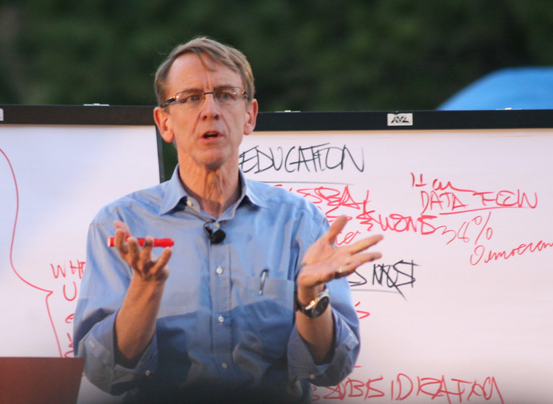 John Doerr é presidente da investiroda de risco Kleiner Perkins
