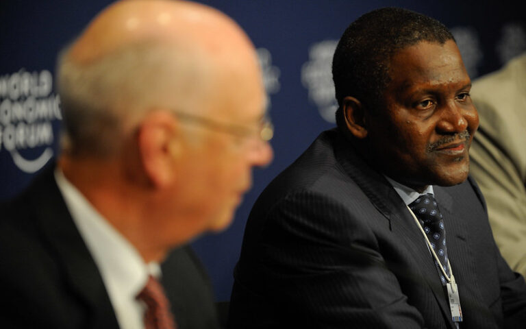Aliko Dangote - o bilionário fundador e presidente da Dangote Group