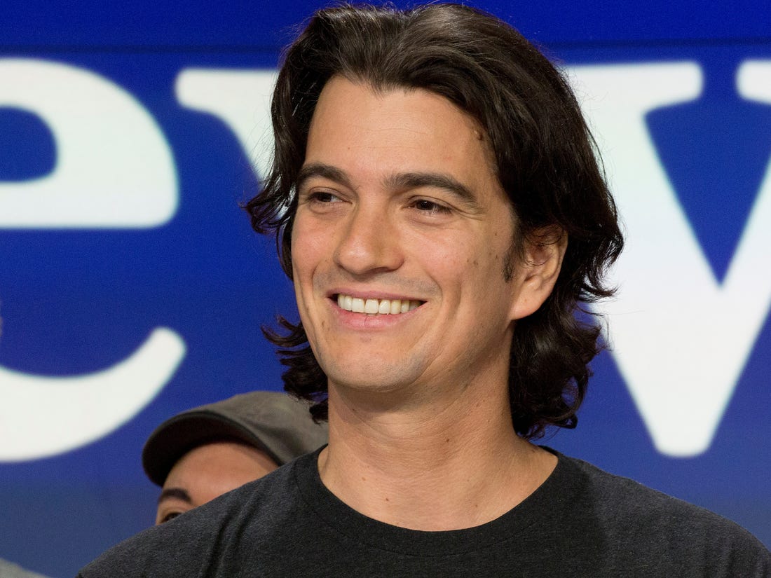 Adam Neumann é cofundador e ex-ceo da WeWork