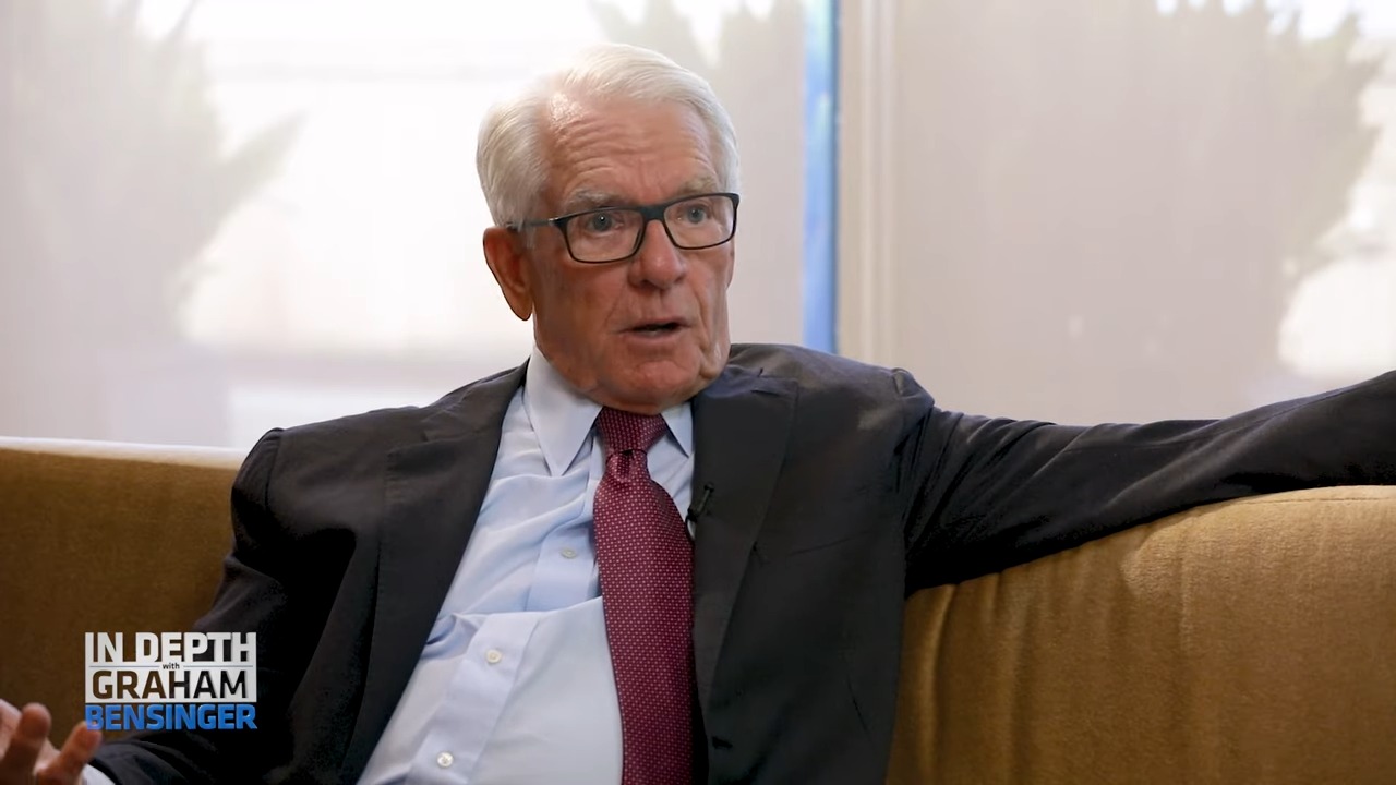 Charles Schwab, o fundador e presidente da Charles Schwab Corporation