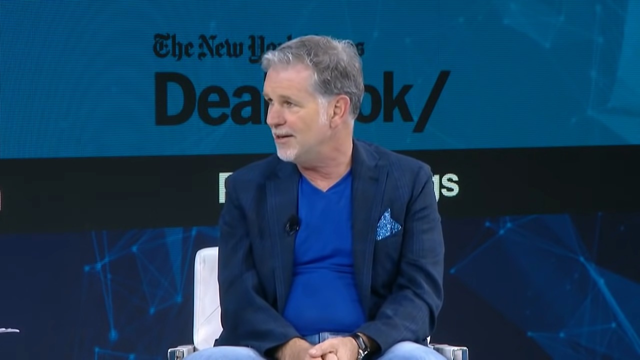Reed Hastings é um dos fundadores da rede de streaming Netflix