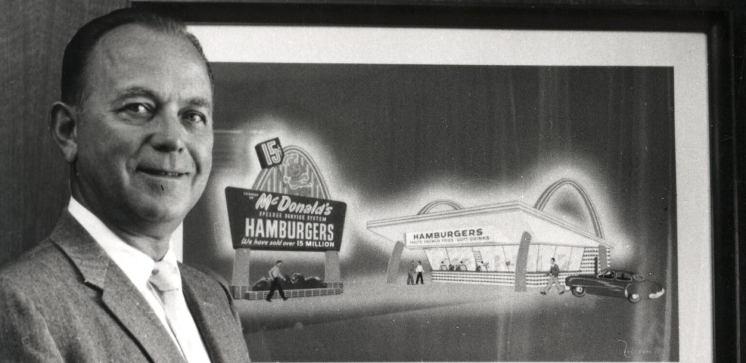 Ray Kroc é um dos responsáveis pelo crescimento do McDonald's